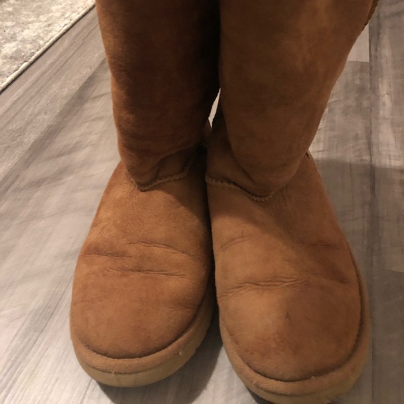 UGG | Shoes | Girl Chestnut Tall Uggs | Poshmark
